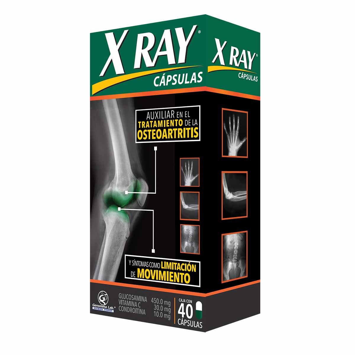 X ray 40 capsulas
