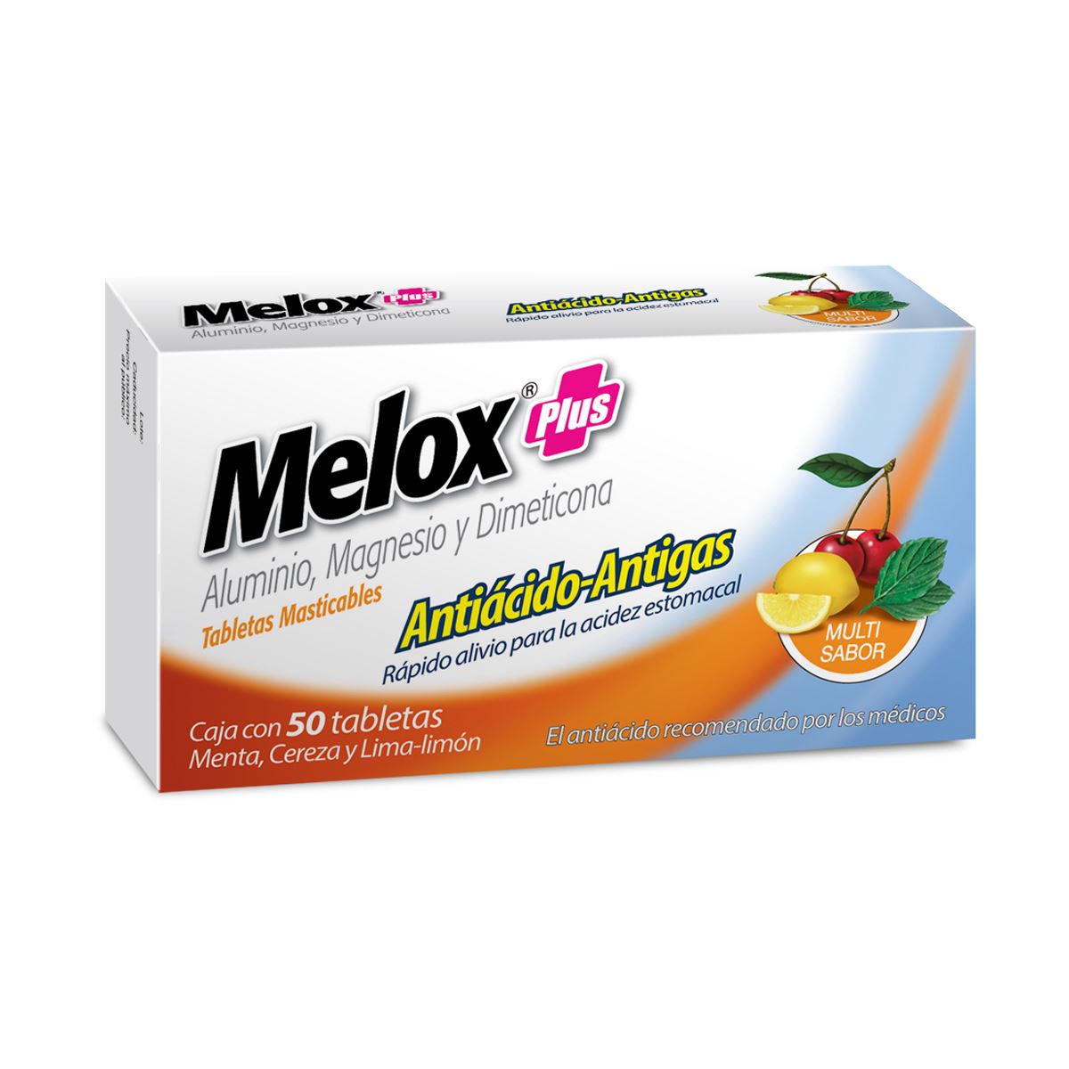 Melox plus tabs c/50 multisabor